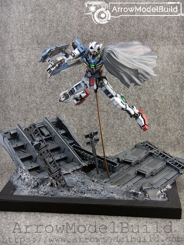 Arrowmodelbuild Gundam Exia damage Cosmos Battle Scene Built & Painted ...