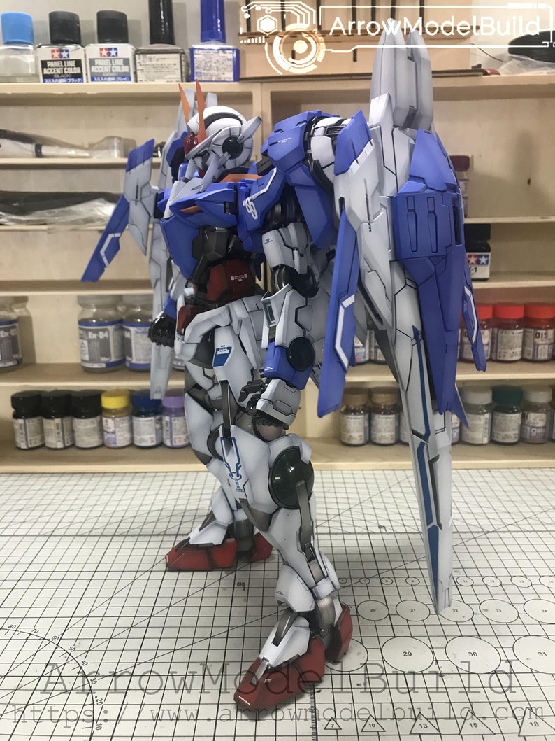 Arrowmodelbuild Gundam 00 shaping Built & Painted PG 1/60 Model Kit - Etsy