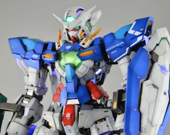 Bandai MG 1/100 Yujiao Land Gundam AMAZING EXIA Conversion Kit Build ...
