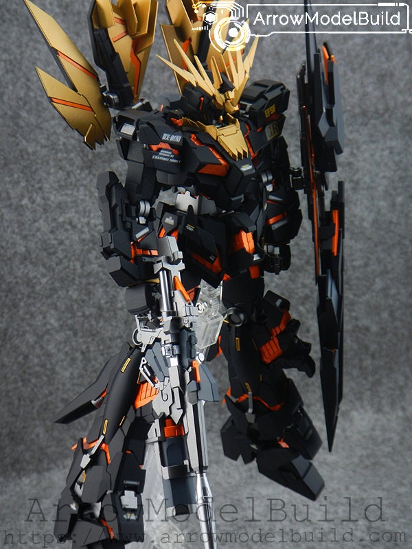 Arrowmodelbuild Gundam Banshee UV Painting Built & Painted MG 1/100 ...