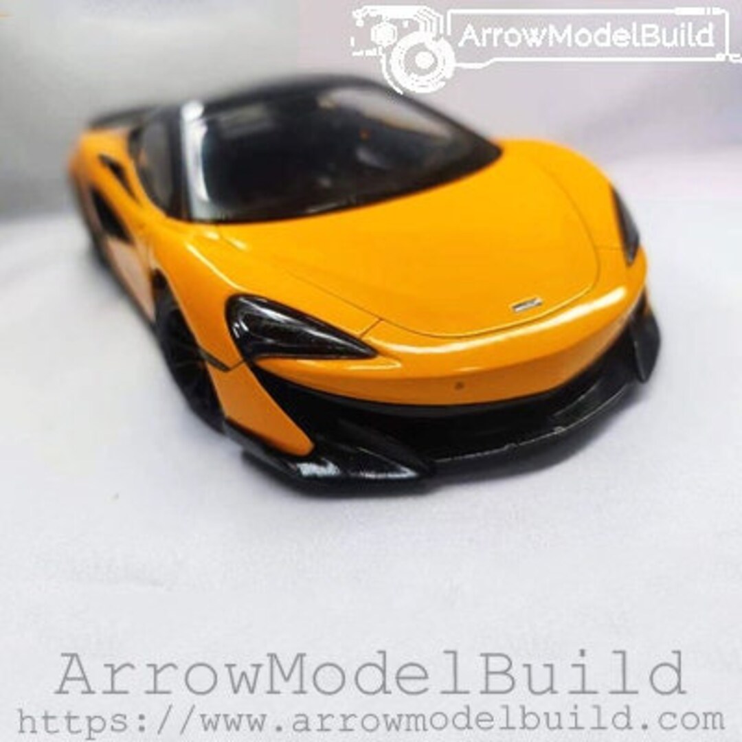 Arrowmodelbuild Mclaren 600LT Custom Color orange Built & Painted 1/18 ...