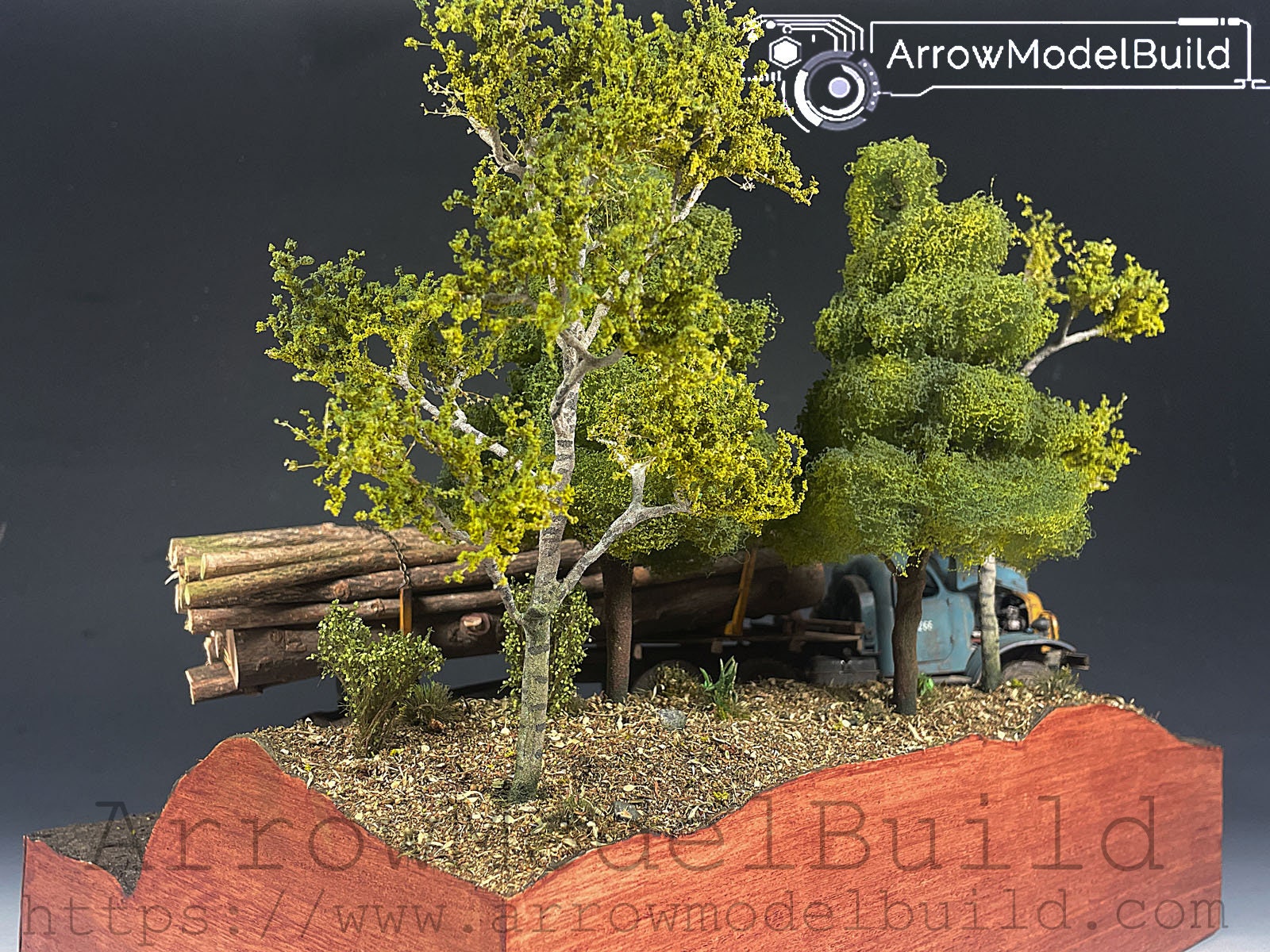 Arrowmodelbuild Lumberjack Scene Built & Painted 1/35 Model Kit - Etsy