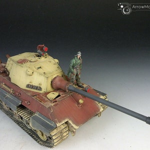 Arrowmodelbuild E75 Panther Tank Built & Painted 1/35 Model Kit - Etsy
