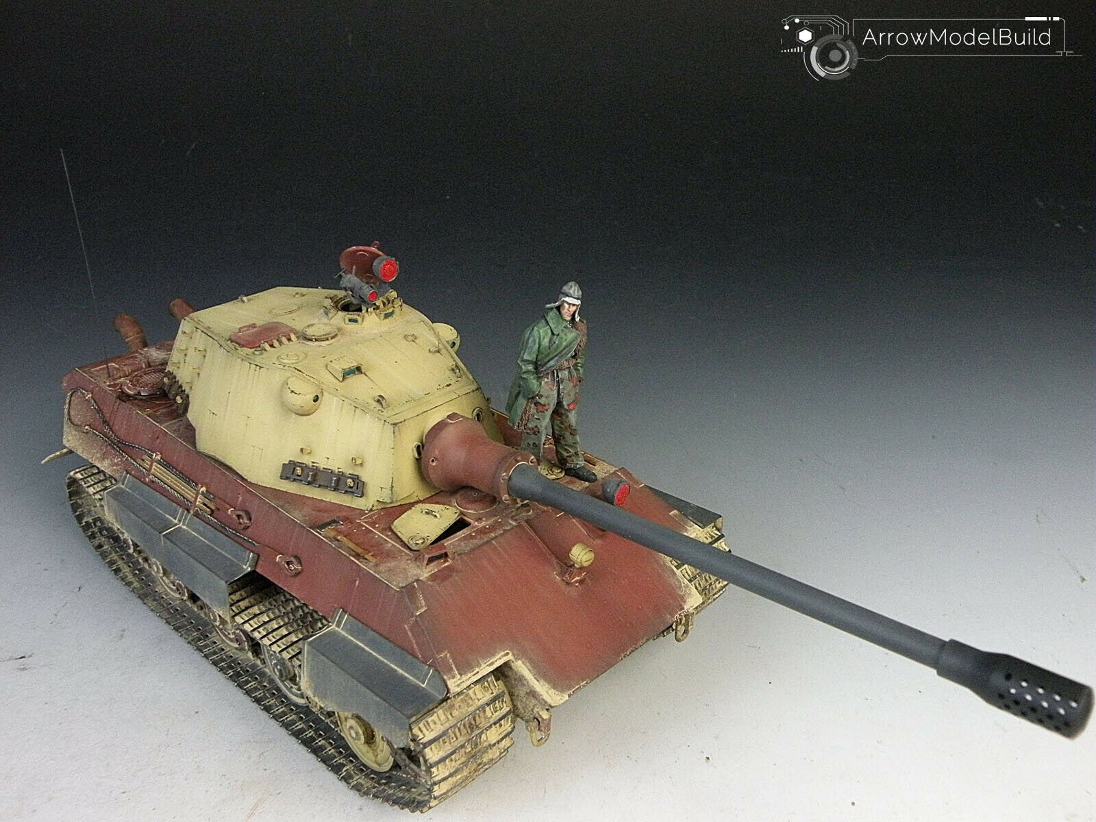 Arrowmodelbuild E75 Panther Tank Built & Painted 1/35 Model - Etsy