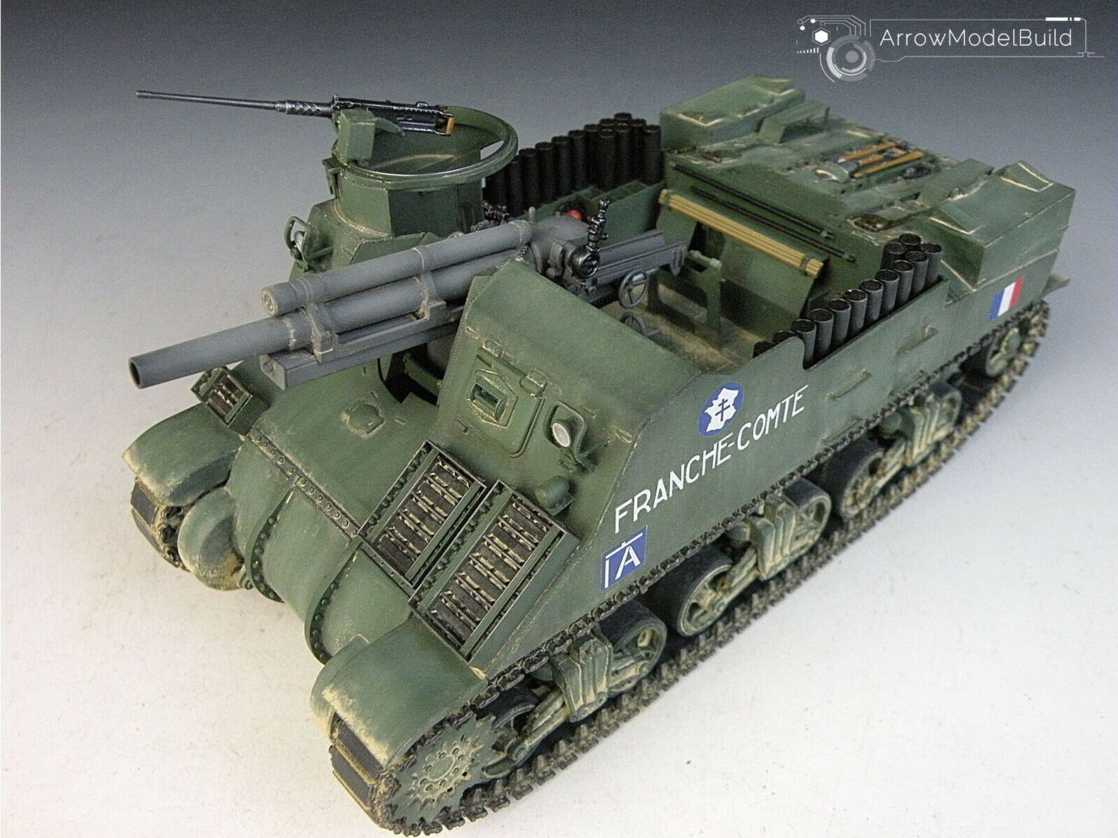 Arrowmodelbuild M7 Priest Military Vehicle Built & Painted 1/35 Model ...