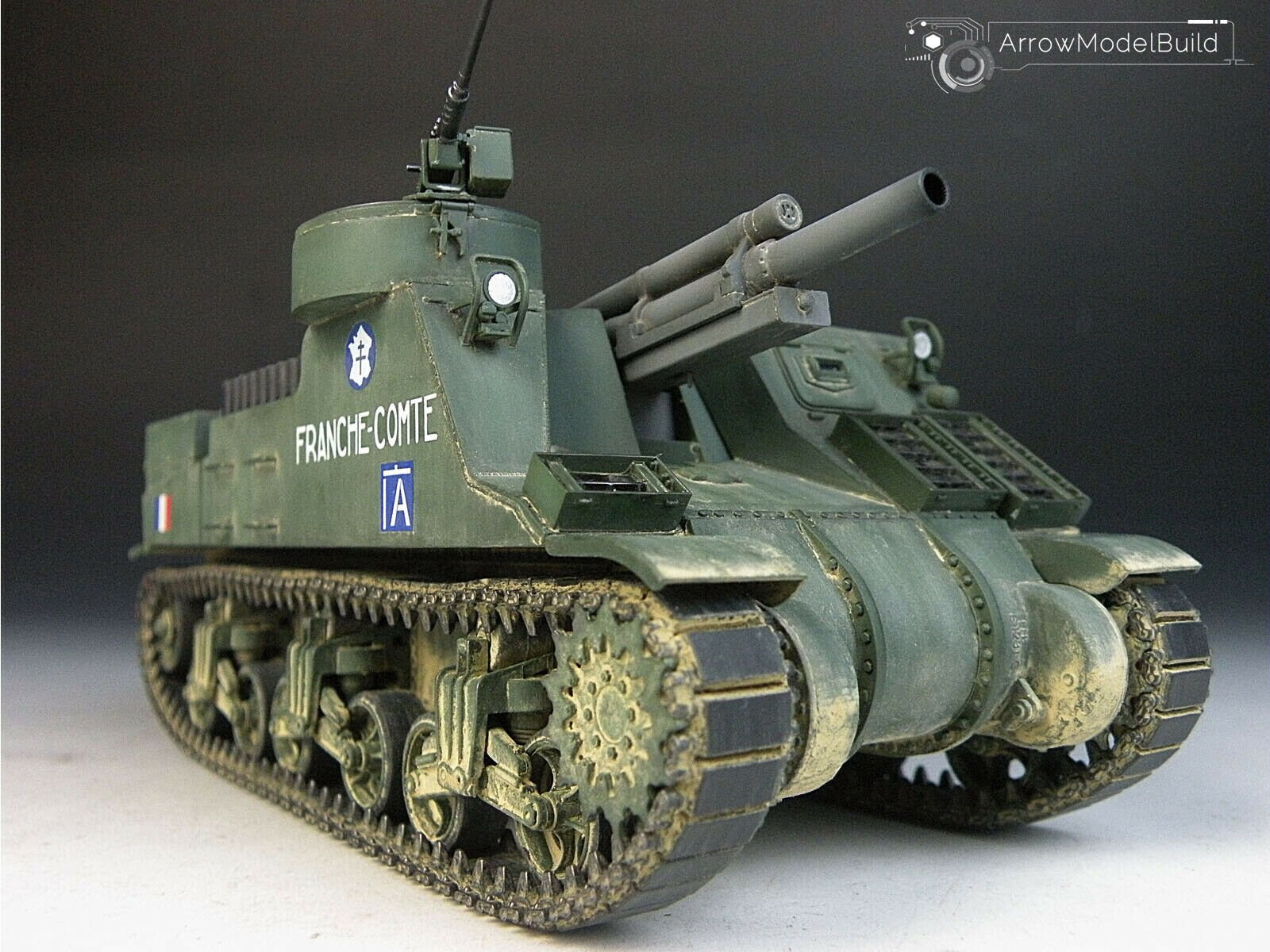 Arrowmodelbuild M7 Priest Military Vehicle Built & Painted 1/35 Model ...