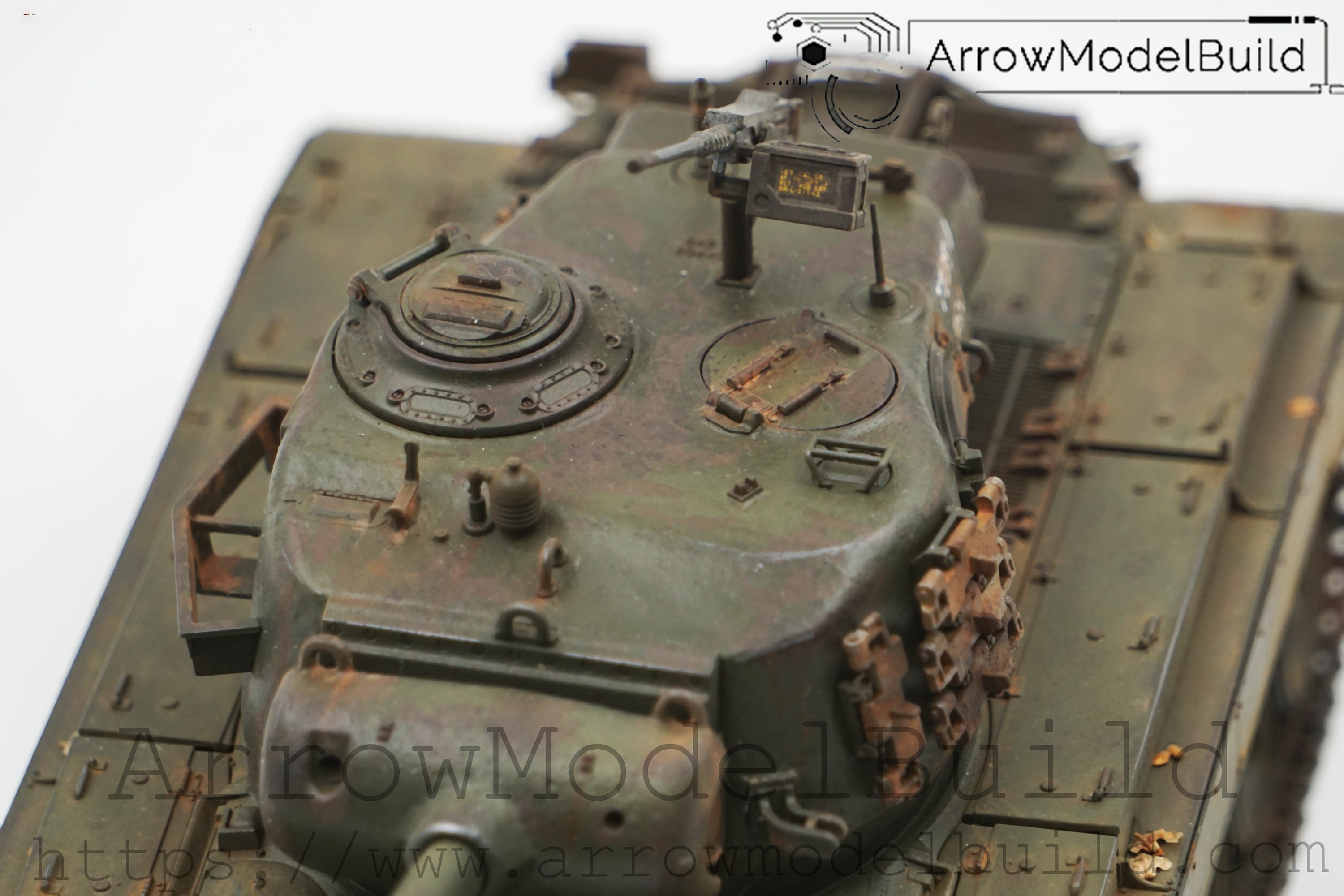Arrowmodelbuild M26 Super Pershing Heavy Tank T26E4 Built & - Etsy