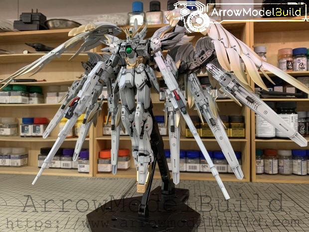 Arrowmodelbuild Wing Gundam Snow White Prelude Built & Painted - Etsy ...