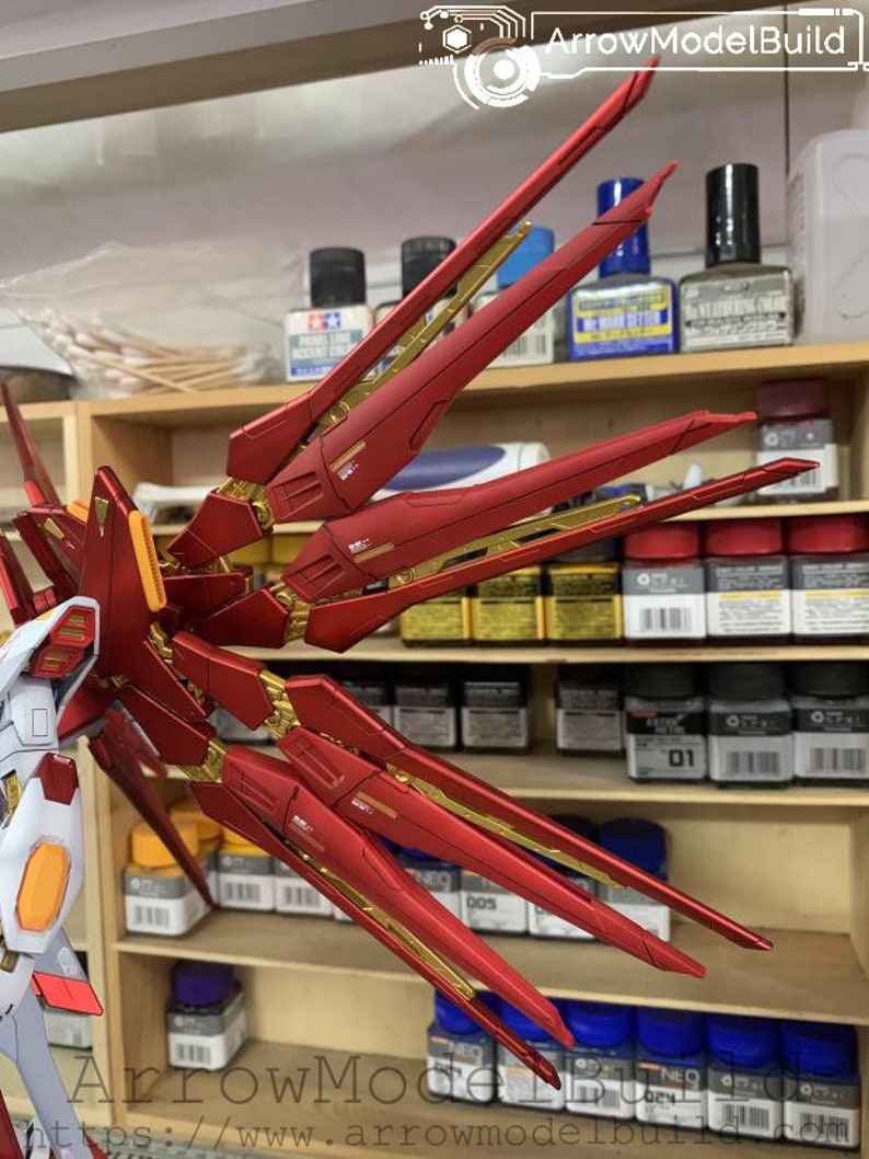 Arrowmodelbuild Strike Freedom Gundam vermillion Bird - Etsy
