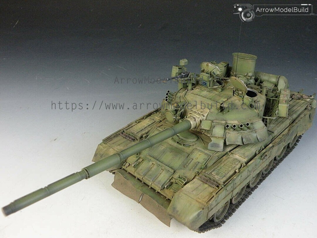Arrowmodelbuild T-80U Main Battle Tank Built & Painted 1/35 Model Kit ...