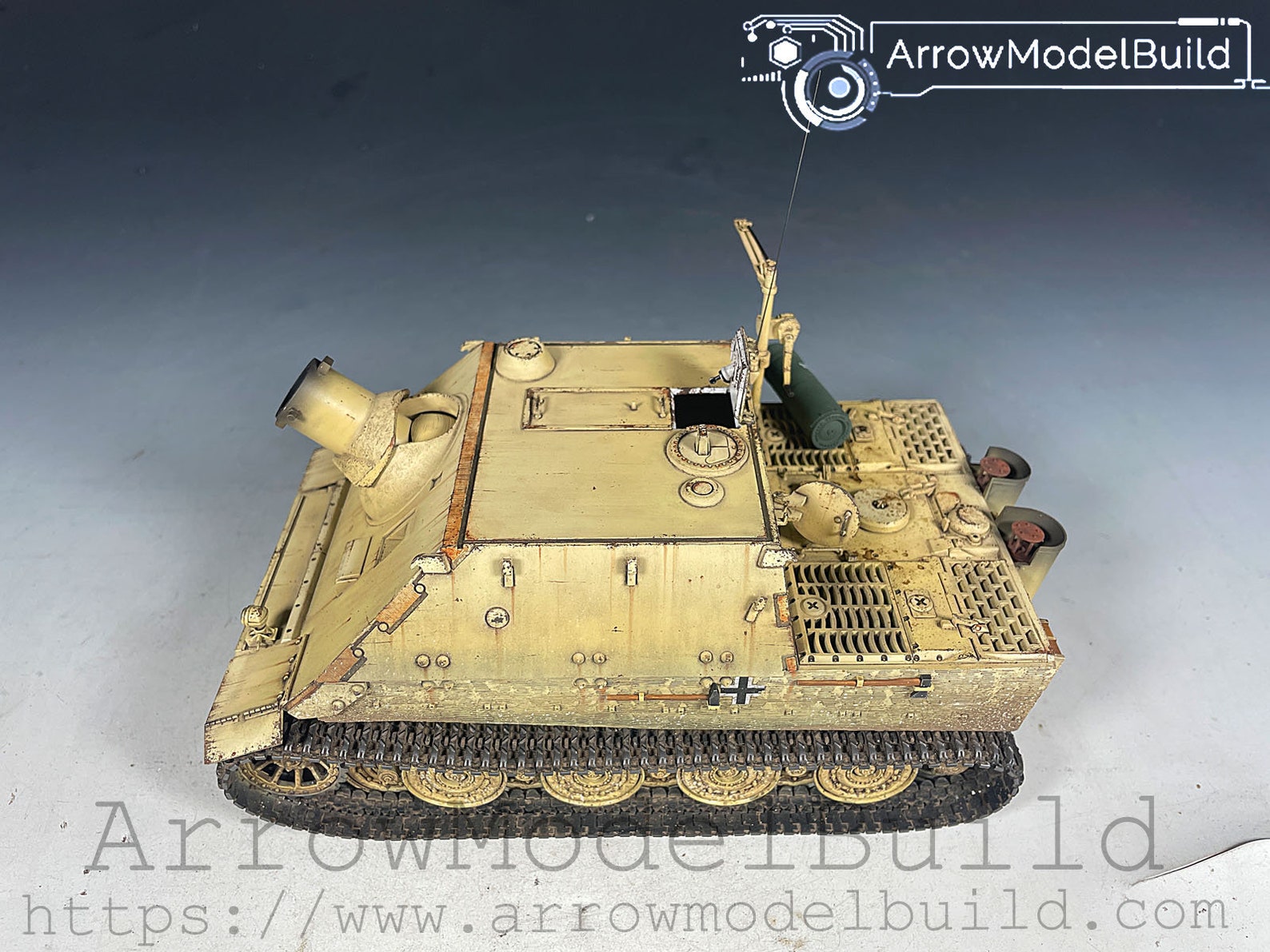 Arrowmodelbuild Assault Tiger With Zimmerit Built & Painted 1/35 Model ...