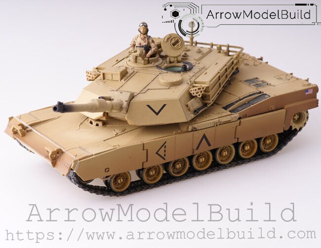 Arrowmodelbuild M1A1 Abrams Main Battle Tank Built & Painted 1/72 Model ...