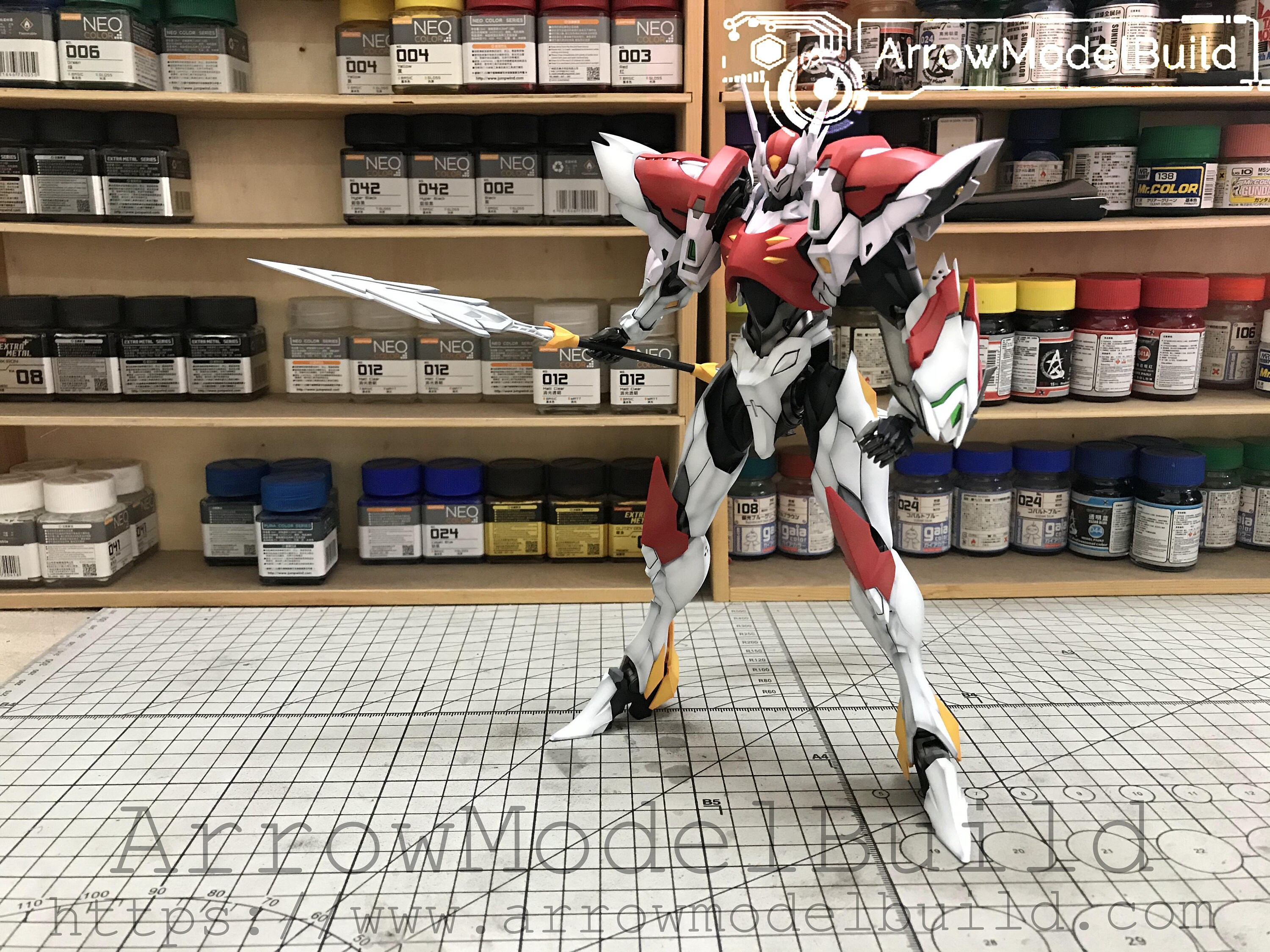 Arrowmodelbuild D.boy Space Knight Tekkaman Blade Blaster Built ...