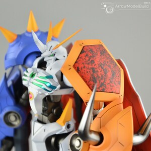 Arrowmodelbuild Omegamon amplified Built & Painted Model Kit - Etsy