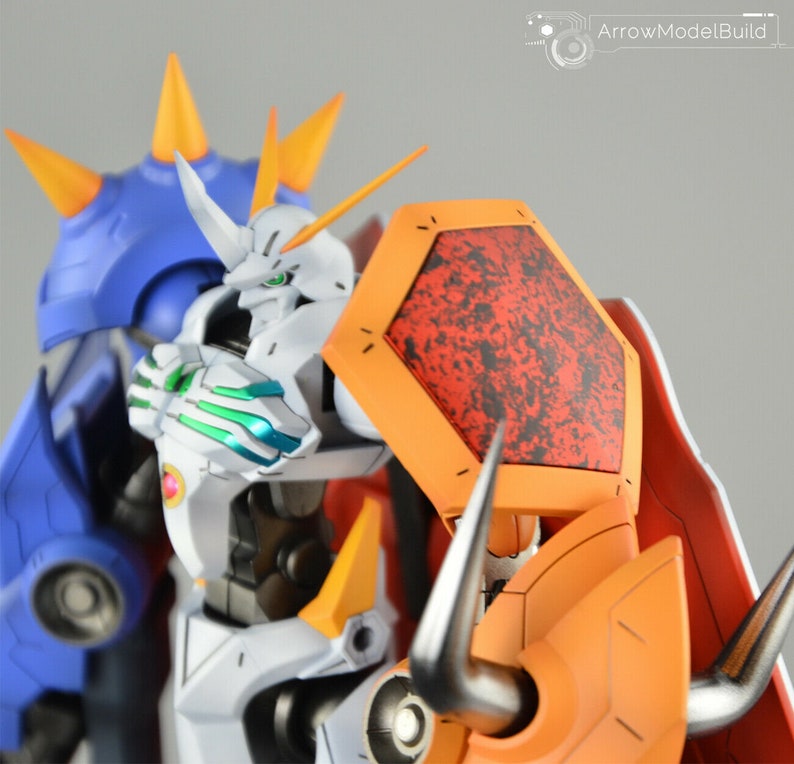 Arrowmodelbuild Omegamon amplified Built & Painted Model Kit - Etsy