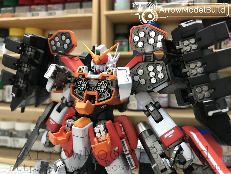 Arrowmodelbuild Heavyarms Gundam EW IGEL Unit Built & Painted MG 1/100 ...