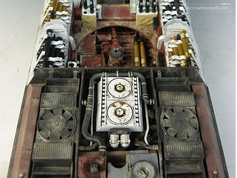 ArrowModelBuild Panther G Tank Interior Completo Construido y Pintado 1 ...