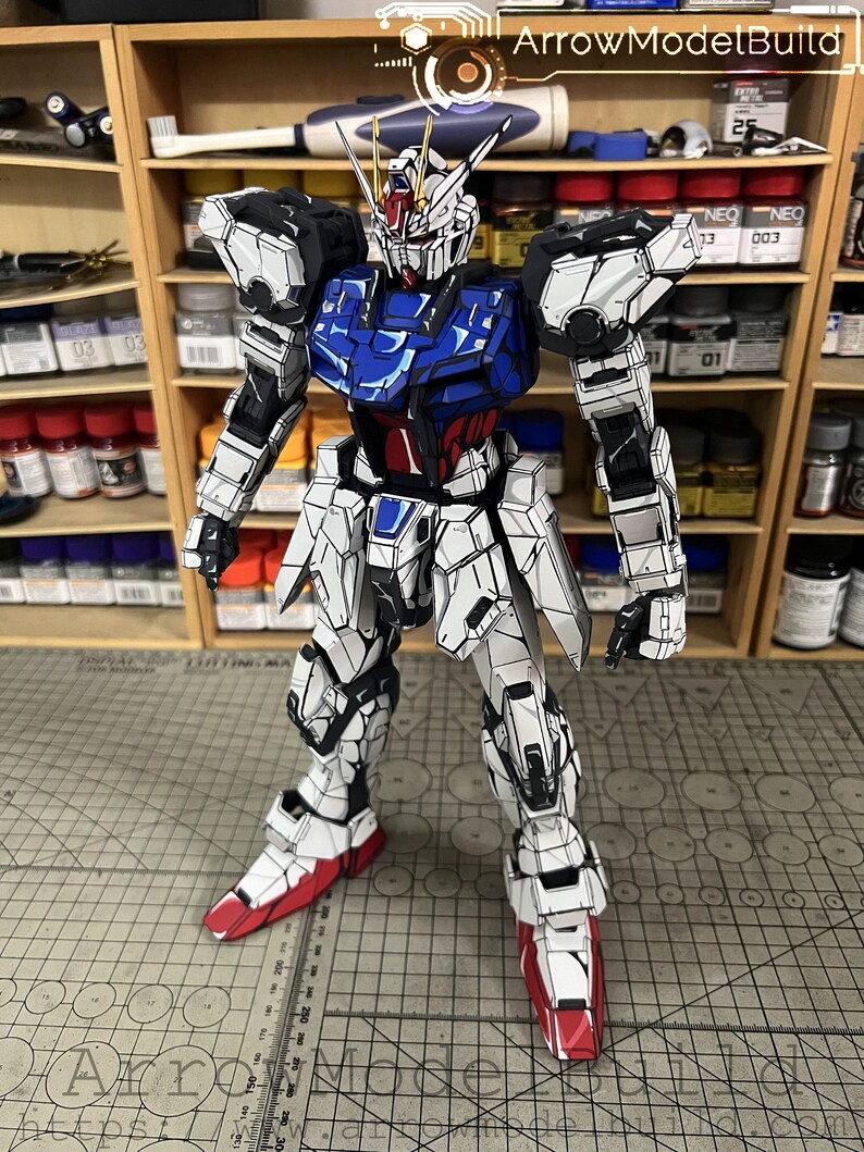 Arrowmodelbuild Perfect Strike Gundam two-dimensional Painting Version ...