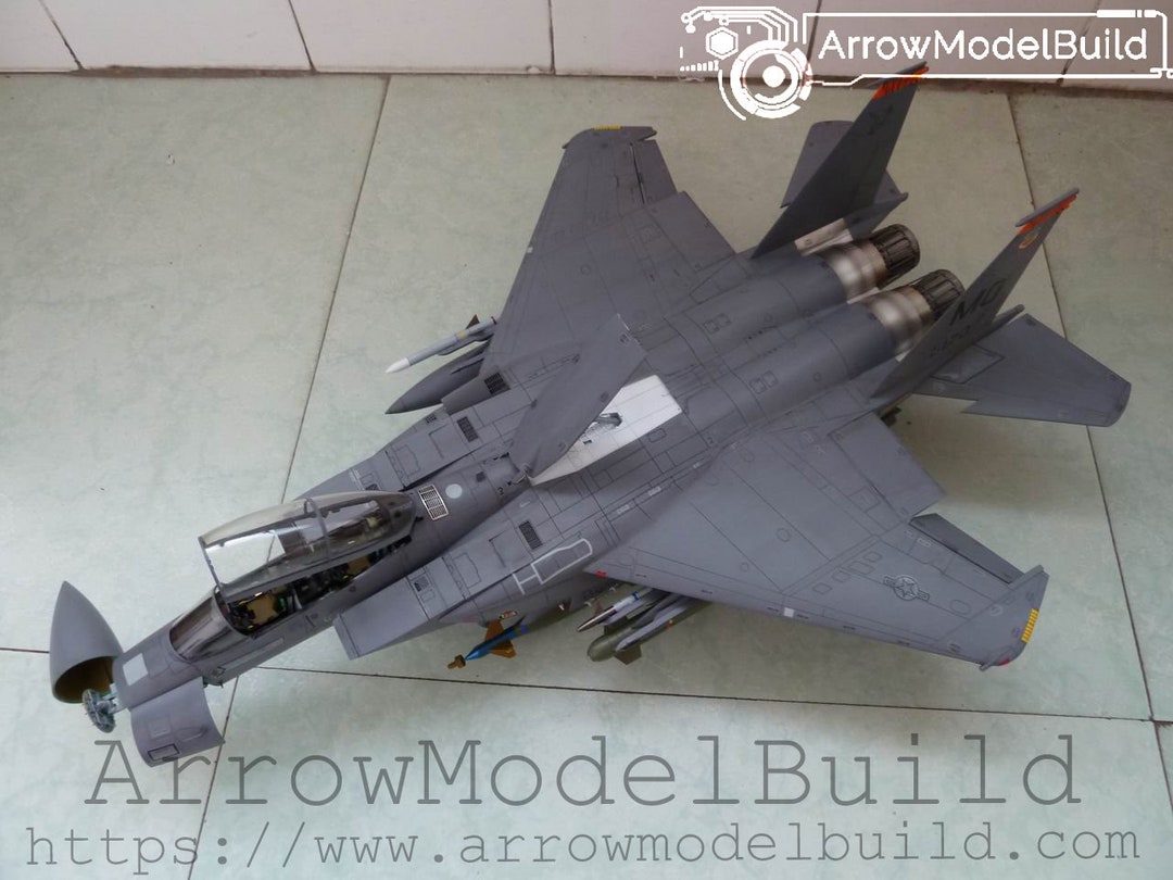 Arrowmodelbuild F-15E Strike Eagle Built & Painted 1/48 Model Kit - Etsy
