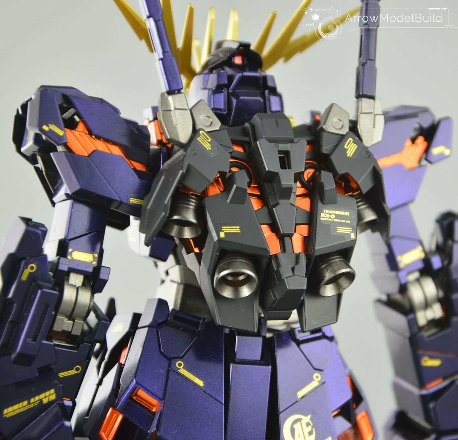 Arrowmodelbuild Gundam Banshee Built & Painted MG 1/100 Model Kit - Etsy
