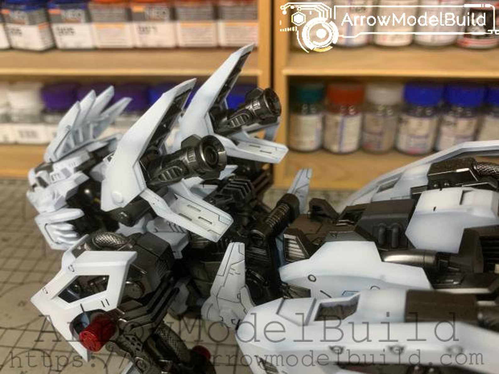Arrowmodelbuild Zoids Liger Zero Built & Painted Model Kit - Etsy