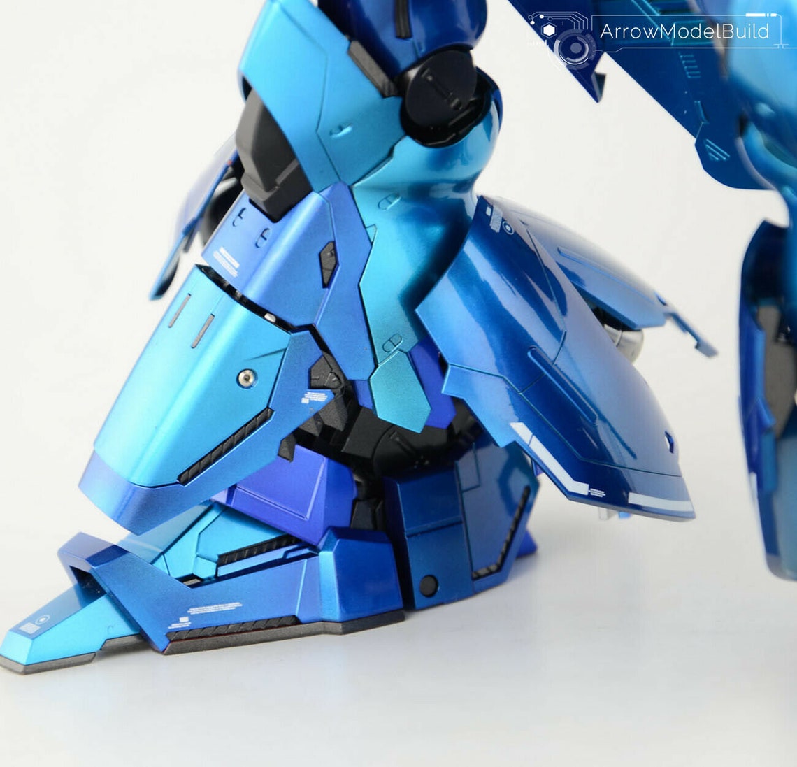 Arrowmodelbuild Sazabi Ver.ka custom Blue Built & Painted MG - Etsy