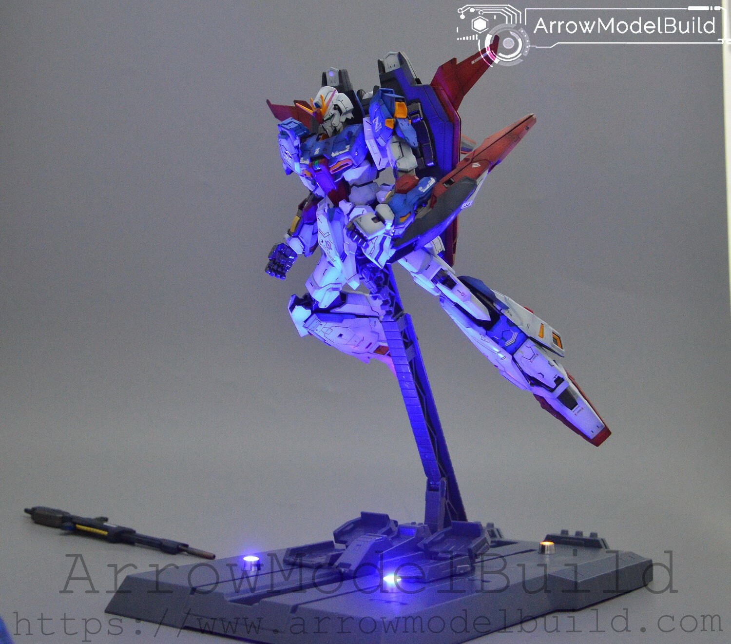 Arrowmodelbuild Z Gundam resin Kit LED Set Built & Painted MG 1/100 ...