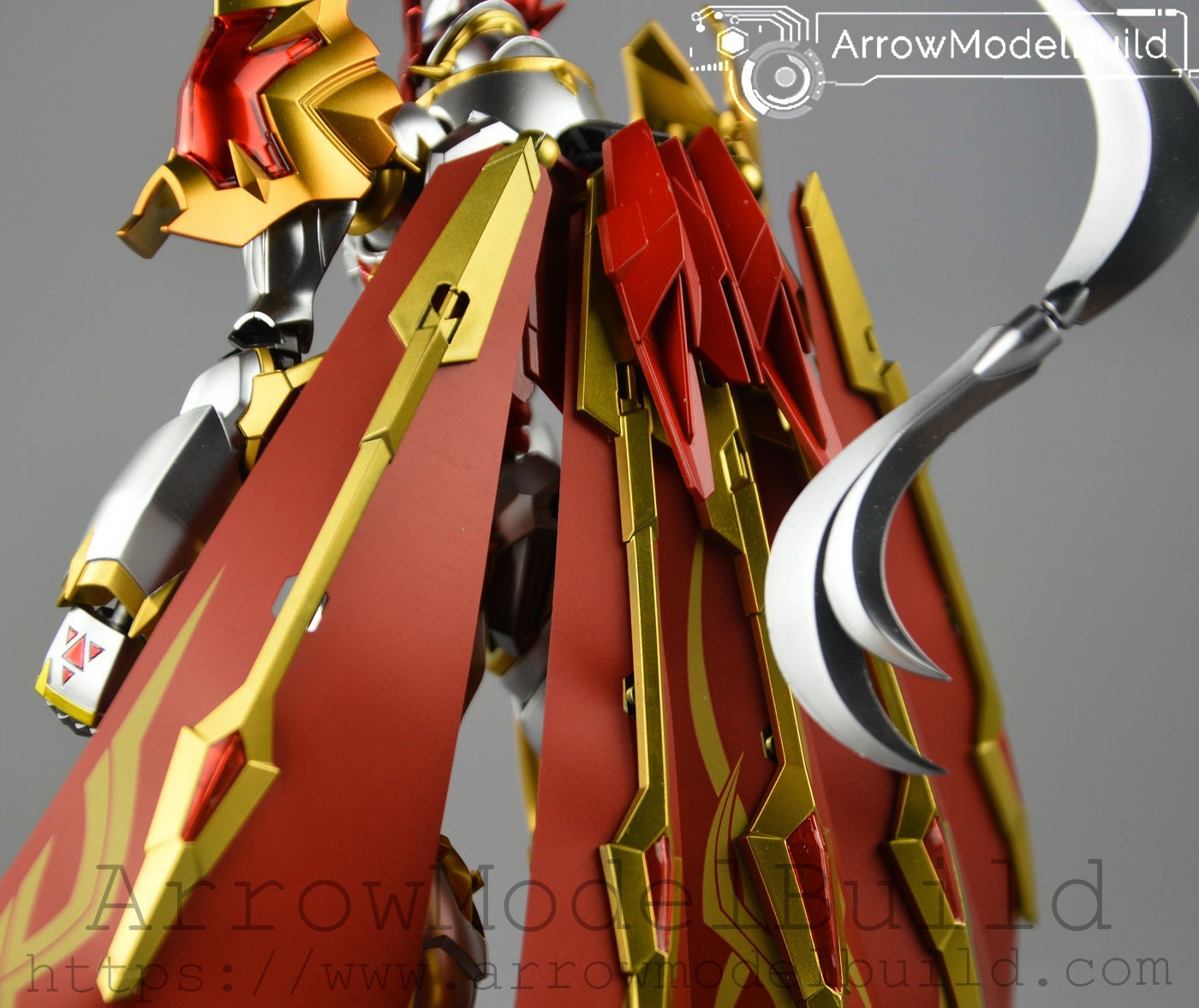 Arrowmodelbuild Digimon Dukemon Gallantmon Built & Painted Model Kit - Etsy