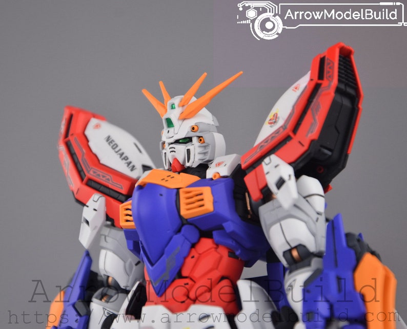 Arrowmodelbuild God Gundam custom Color Built & Painted HIRM 1/100 ...