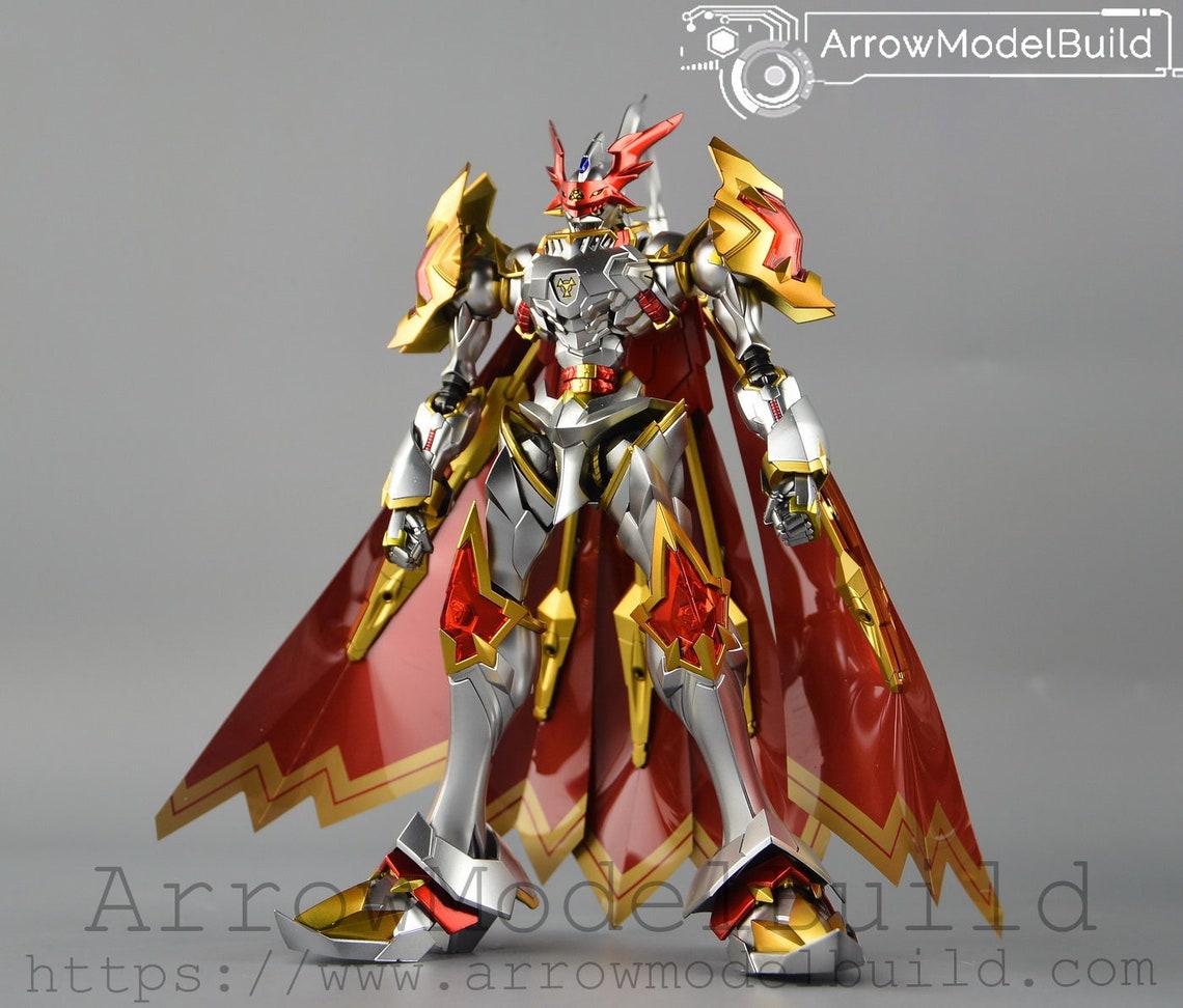 Arrowmodelbuild Digimon Dukemon Gallantmon Built & Painted Model Kit - Etsy