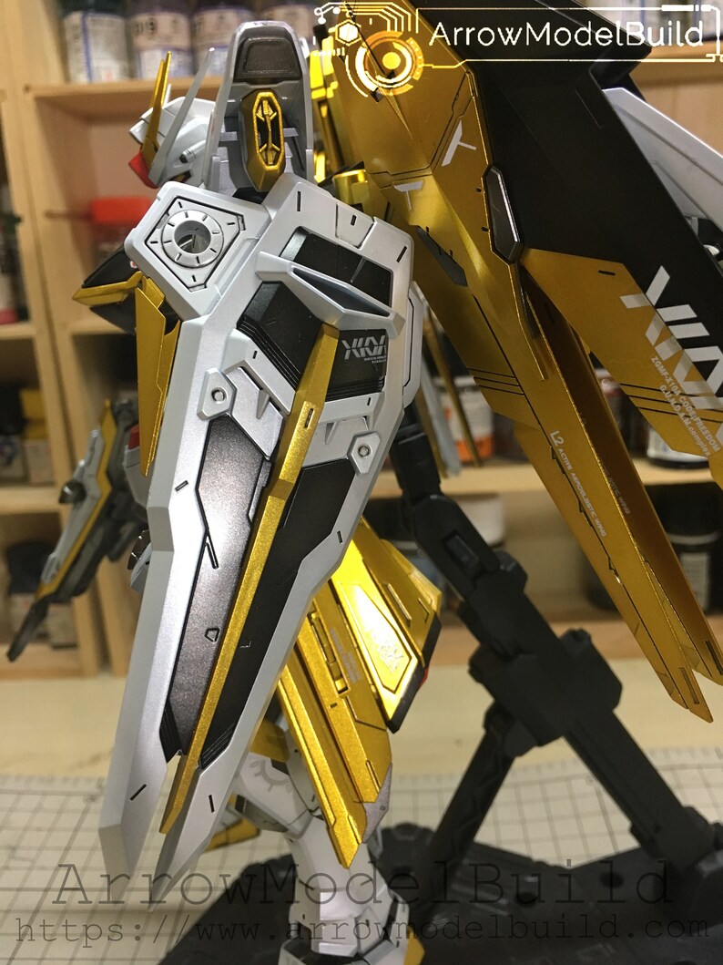 Arrowmodelbuild Freedom Gundam custom White Built & Painted MG 1/100 ...