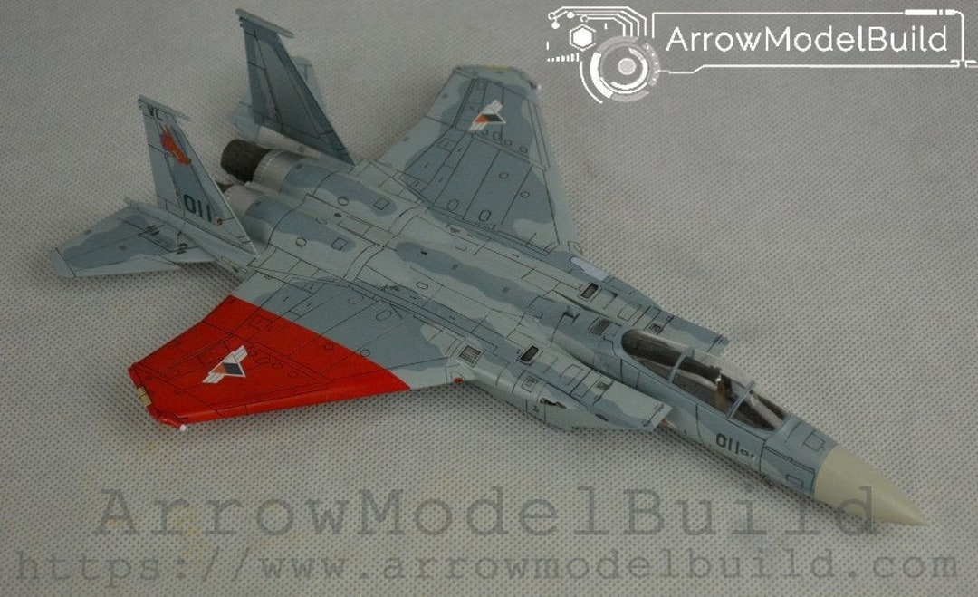 Arrowmodelbuild F-15c Pixy Acepedia Ace Air Combat Built and Painted 1/ ...