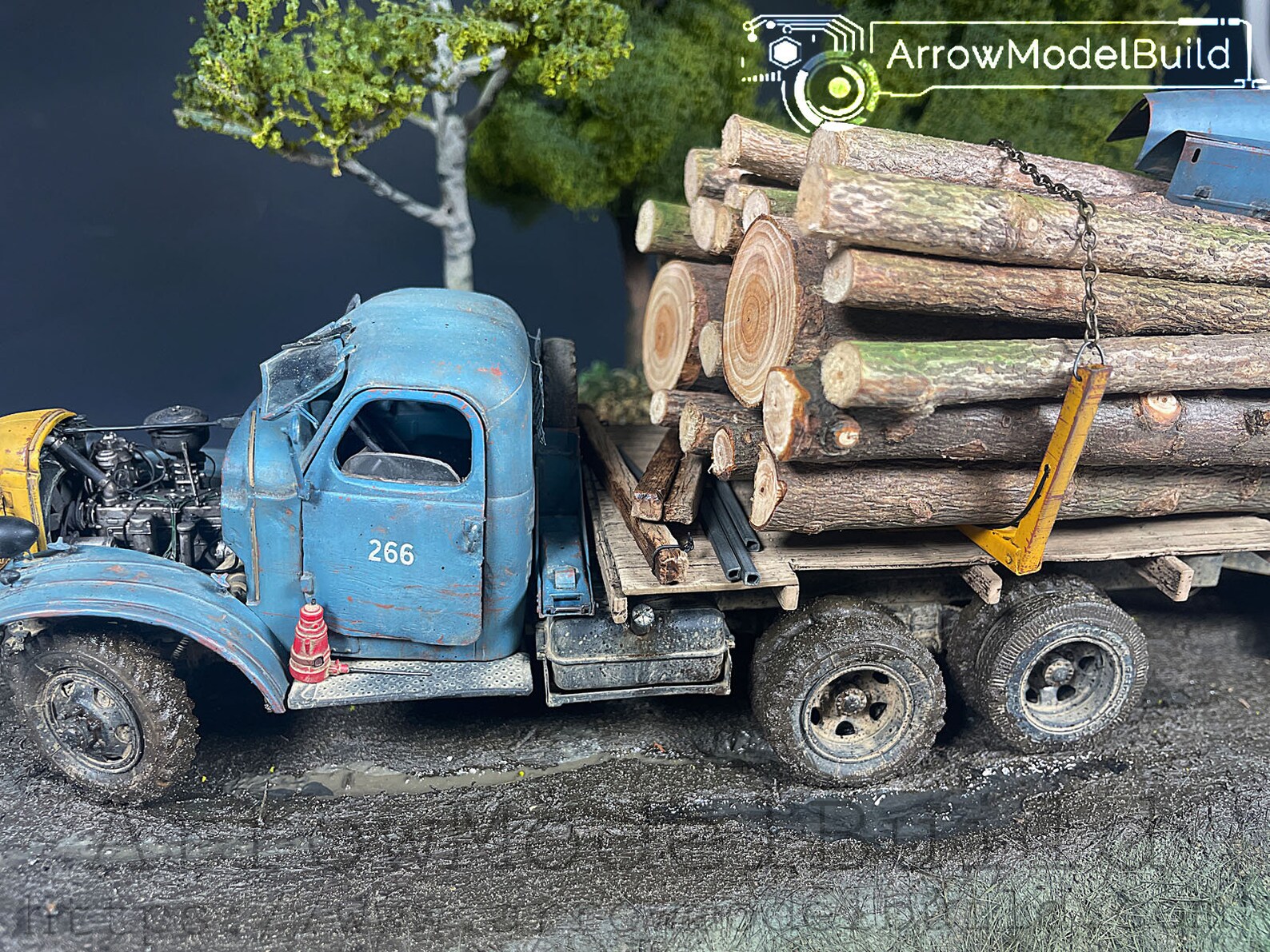 Arrowmodelbuild Lumberjack Scene Built & Painted 1/35 Model Kit - Etsy