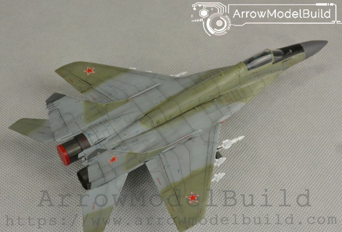 Arrowmodelbuild Red Star Zvezda Mig-29 Mig-29 9-13 Fulcrum Fighter ...
