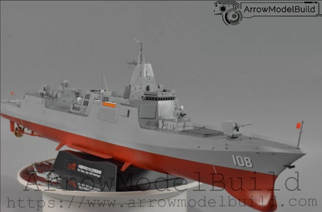 Arrowmodelbuild 055 Destroyer Built & Painted 1/350 Model Kit - Etsy