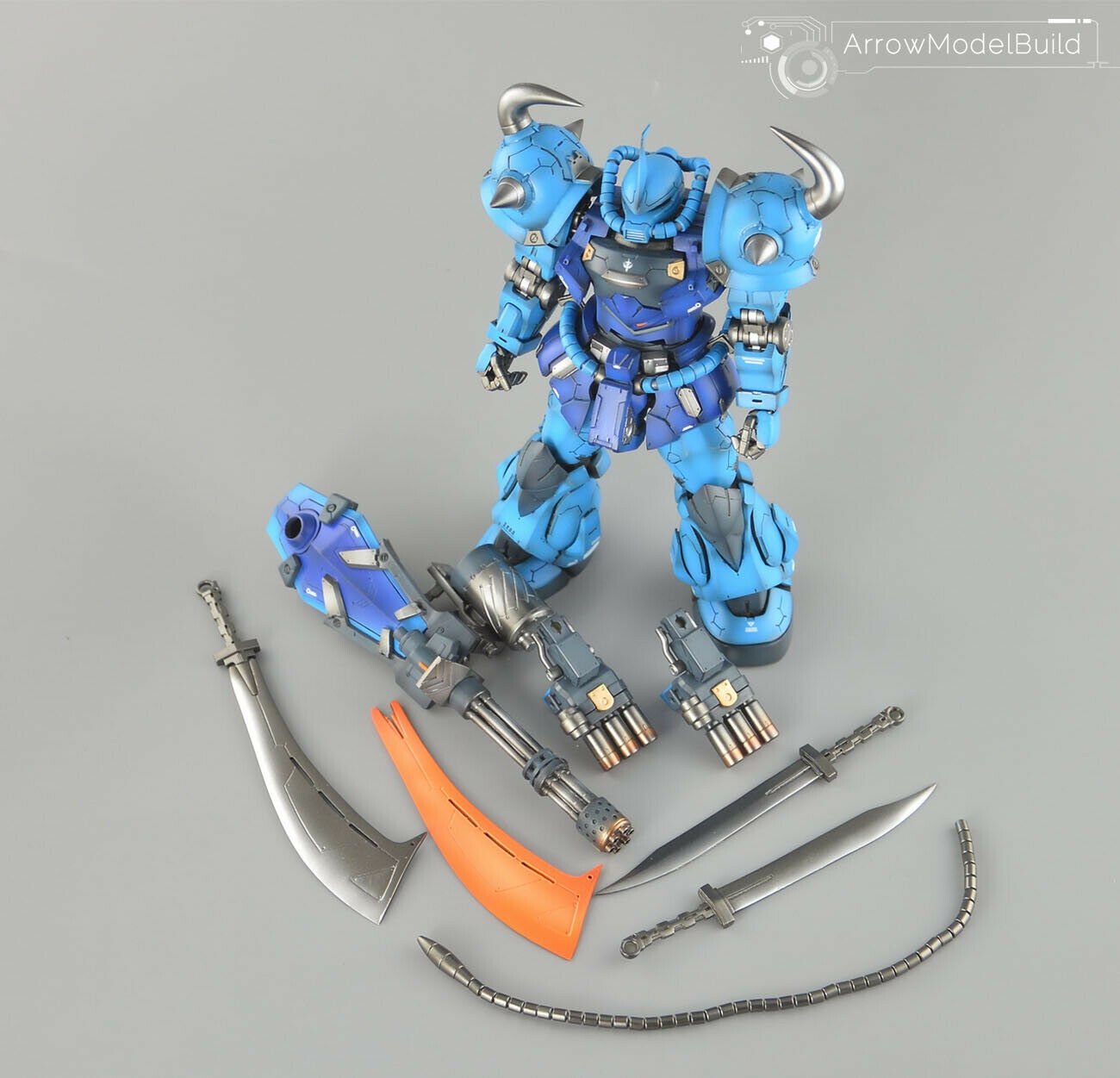 Arrowmodelbuild Gouf MG Resin Kit Built & Painted 1/100 Model - Etsy