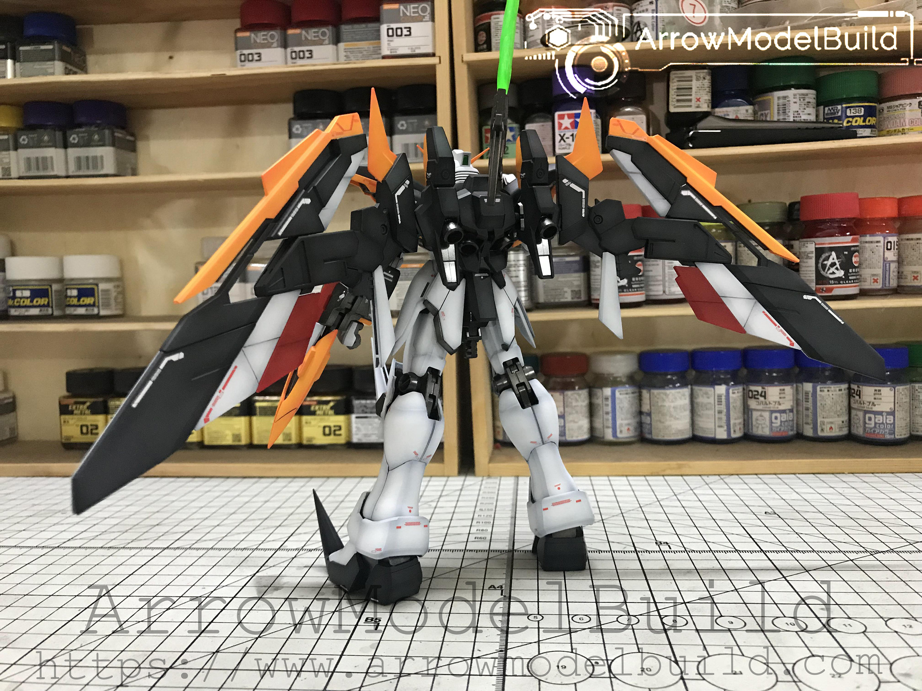 Arrowmodelbuild Deathscythe EW With Roussette Unit Gundam MG 1/100 ...