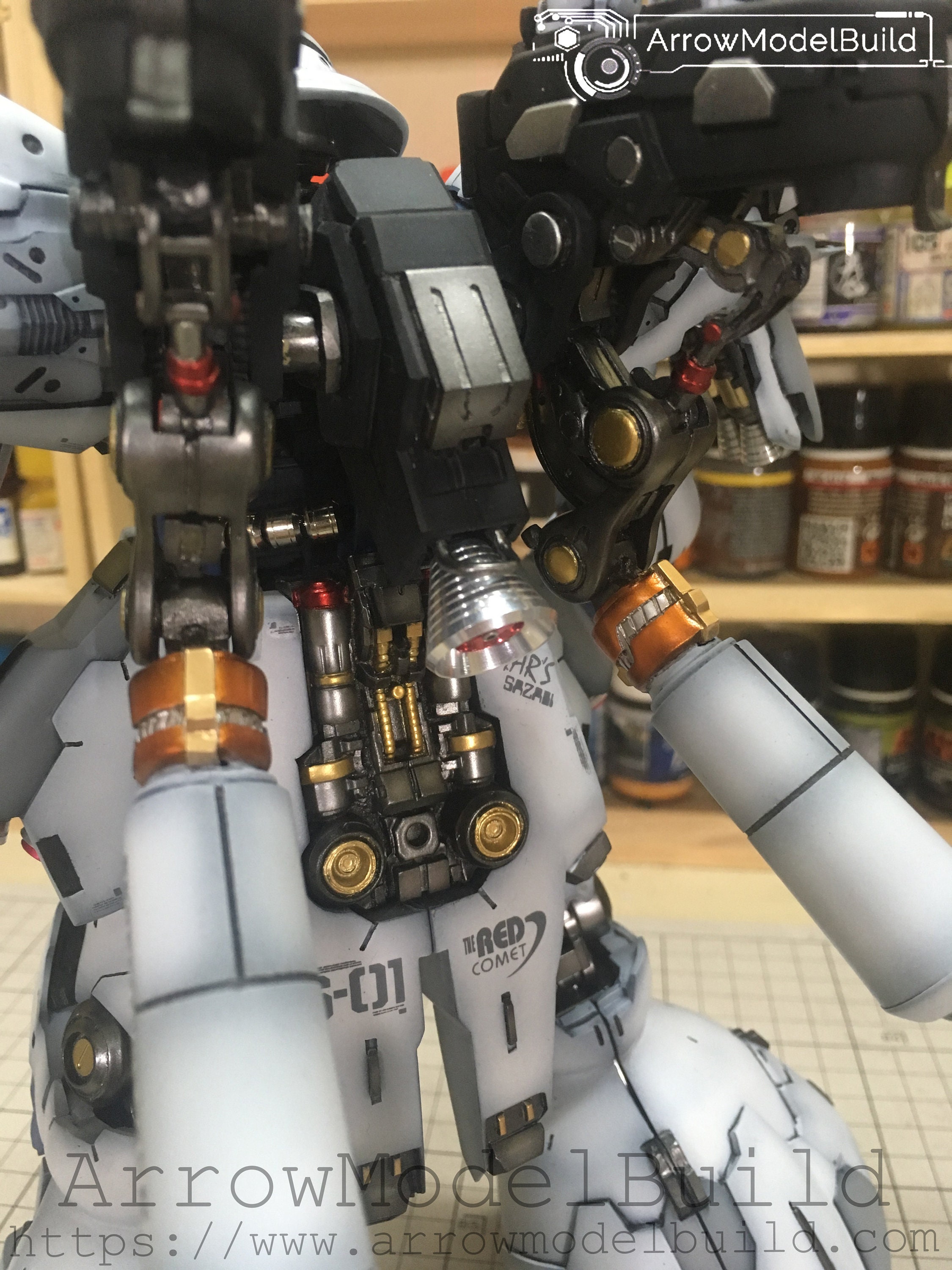 Arrowmodelbuild Sazabi Gundam Built & Painted 1/100 Resin Model Kit - Etsy