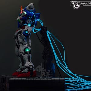 Arrowmodelbuild Exia Quantum 00R Gundam Built & Painted PG 1/60 Model Kit - Etsy