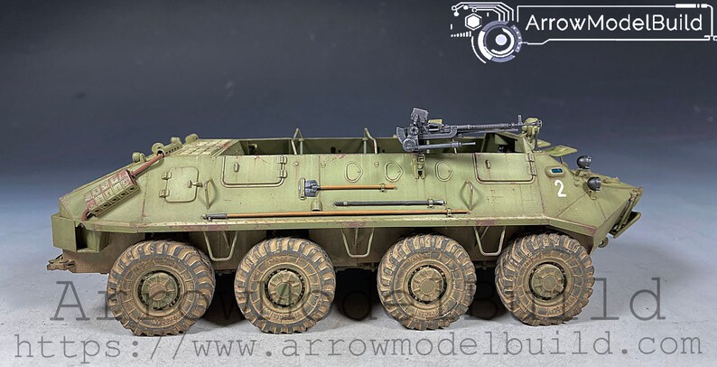 Arrowmodelbuild BTR-60P Military Vehicle Built & Painted 1/35 Model Kit ...