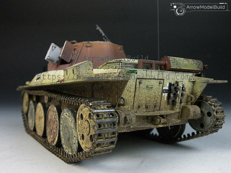 Arrowmodelbuild Panzer 38D Tank Built & Painted 1/35 Model Kit | Etsy