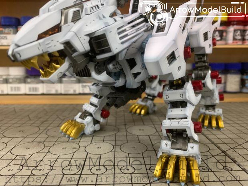 Arrowmodelbuild Zoids Liger Zero Built & Painted Model Kit - Etsy