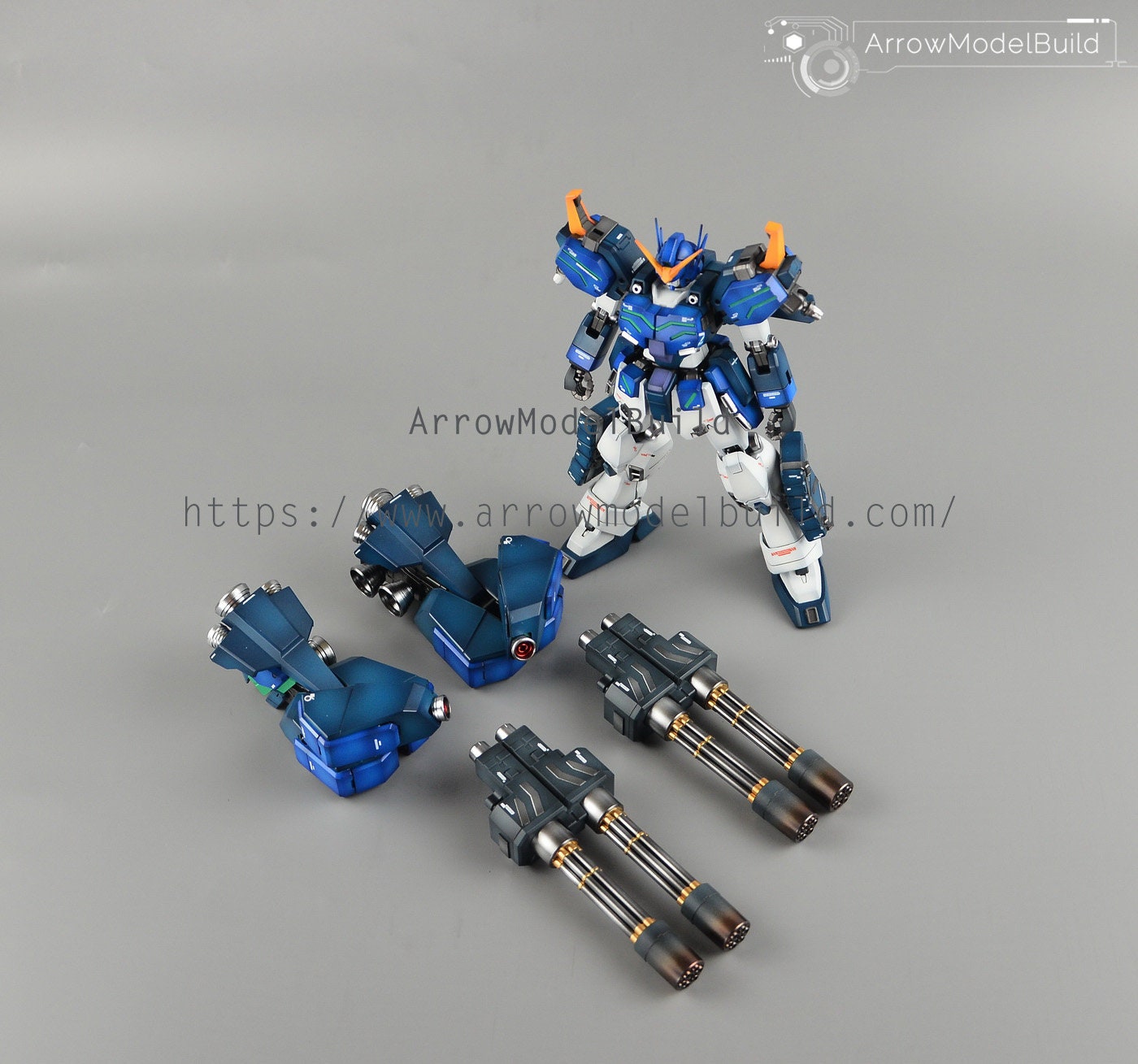 Arrowmodelbuild Heavyarms Custom Gundam Hedgehog Built & Painted MG 1/ ...