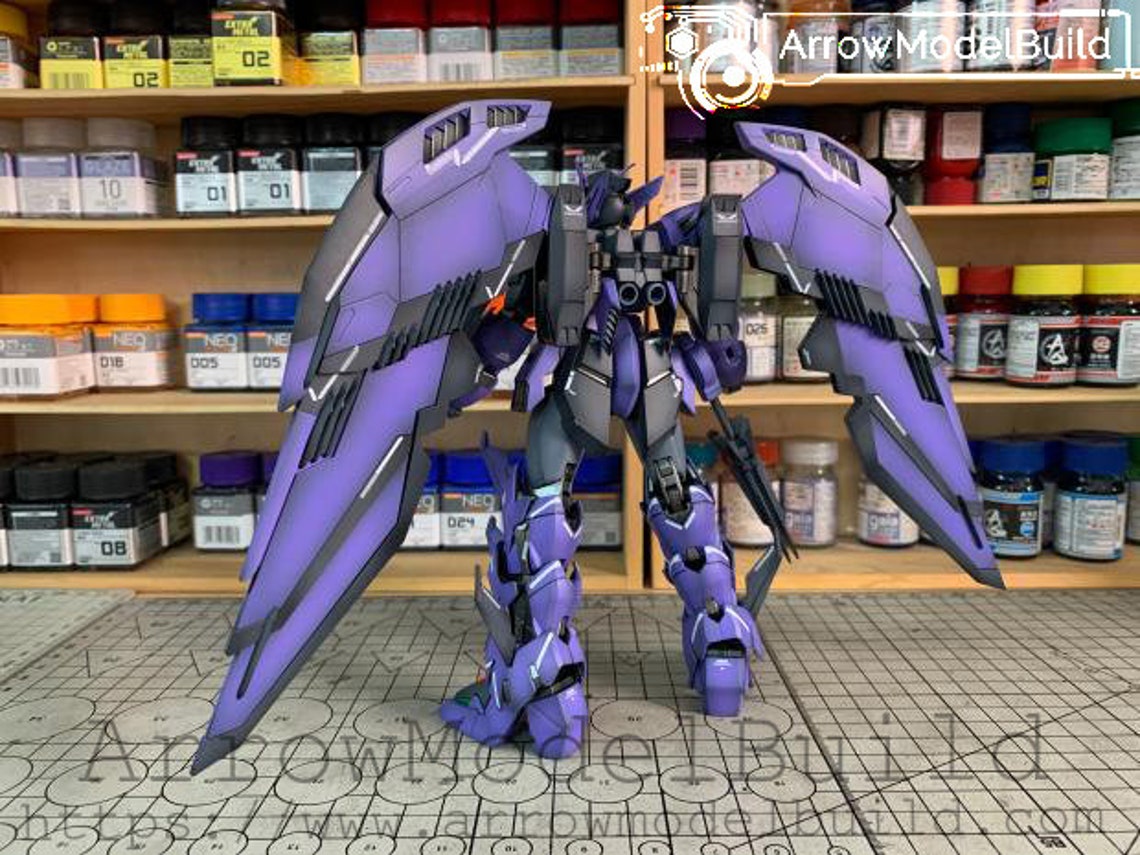 Arrowmodelbuild Gundam Epyon custom Color Built & Painted MG - Etsy