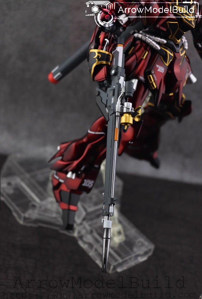 Arrowmodelbuild Sinanju heavy Shaping Gundam Built & Painted MG 1/100 ...