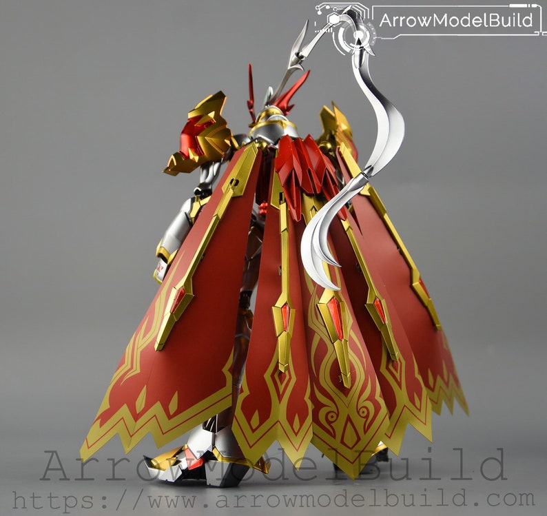 Arrowmodelbuild Digimon Dukemon Gallantmon Built & Painted Model Kit - Etsy