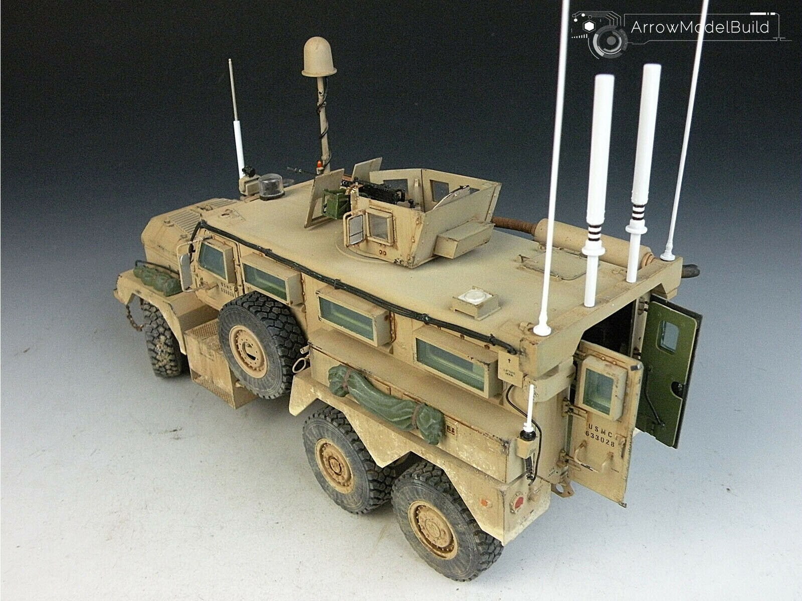 Arrowmodelbuild Cougar 6x6 Jerrv Military Vehicle Built & Painted 1/35 ...