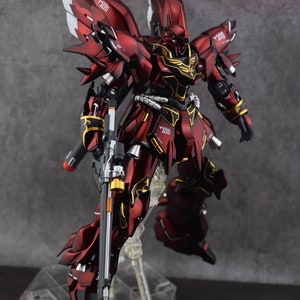 Arrowmodelbuild Sinanju heavy Shaping Gundam Built & Painted MG 1/100 ...