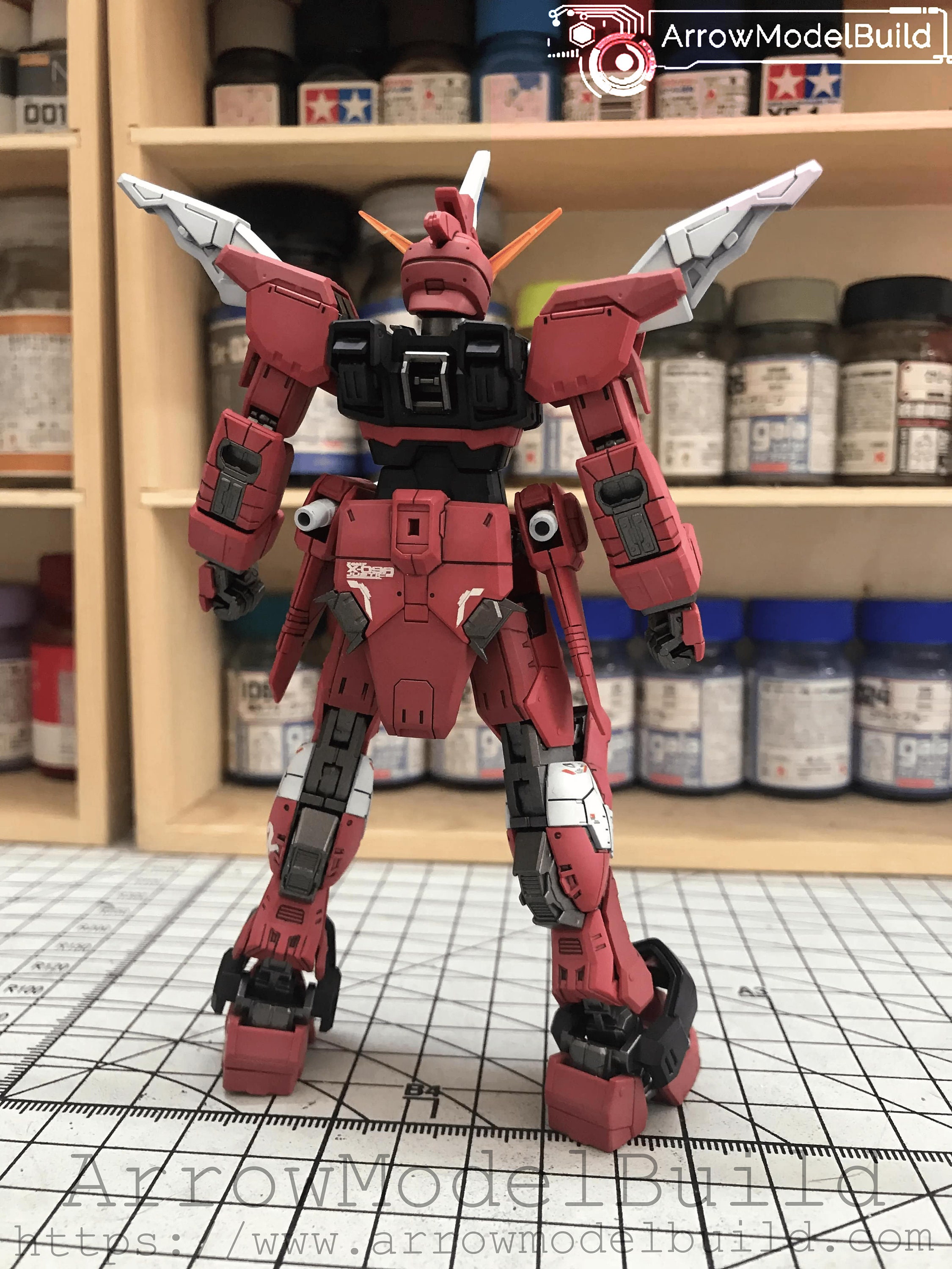Arrowmodelbuild Justice Gundam shaping Built & Painted RG 1/100 Model ...