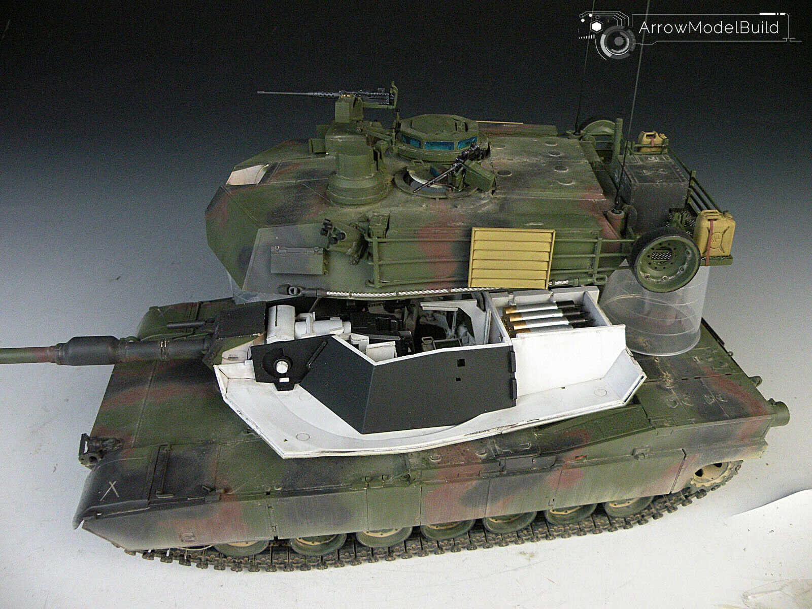 Arrowmodelbuild M1A2 Sep Abrams Tank full Interior Built & Painted 1/35 ...